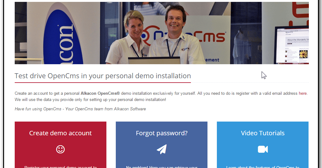 OpenCms documentation and demo sites | Alkacon OpenCms